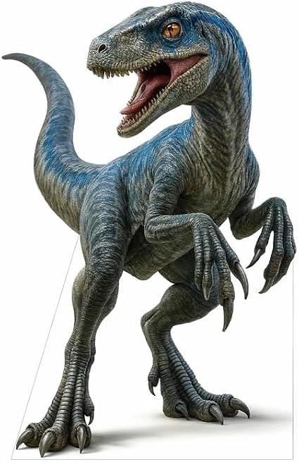 Amazon.com: Velociraptor Dinosaur Cardboard Cutout – 5FT Life Size ...