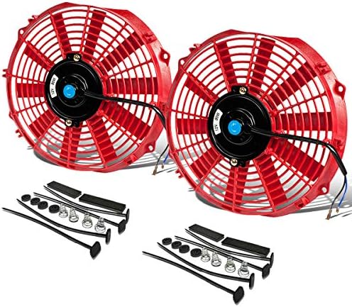 DNA MOTORING 12 Inch High Performace Electric Cooling Slim Radiator Fan ...