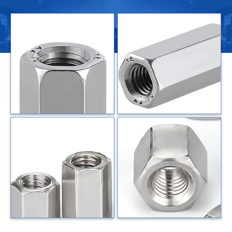 Tuercas de acoplamiento hexagonales M20, tuerca de acoplamiento métrico ...