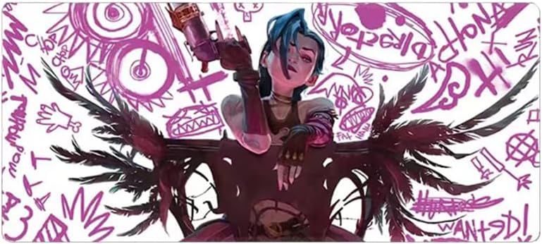 Amazon.com: Arcane Mouse Pads Jinx Mouse Pads Extended Contour Mouse ...