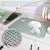 Amazon.com: Liseternal Dish Drying Mat,Dish Drain Mat for Kitchen ...