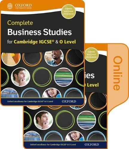 Complete Business Studies for Cambridge IGCSE and O Level Print ...