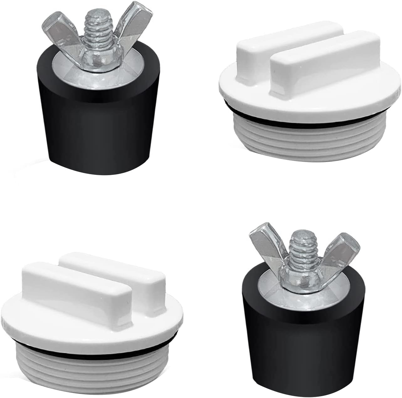 Haptufer 2 Pcs 1.5Inch Pool Winterizing Plugs Rubber Expansion Plugs ...