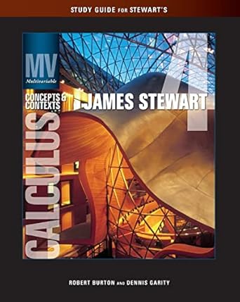 Study Guide for Stewart's Multivariable Calculus: Stewart, James ...