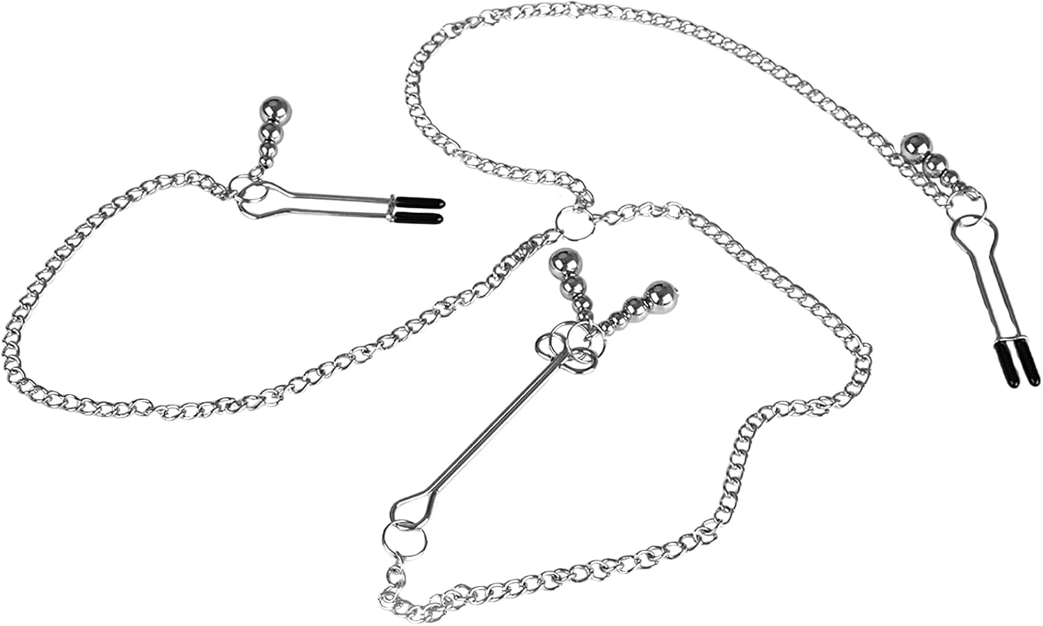 Amazon.com: BDSM Metal Clit & Nipple Clamps for Couples, Adjustable ...