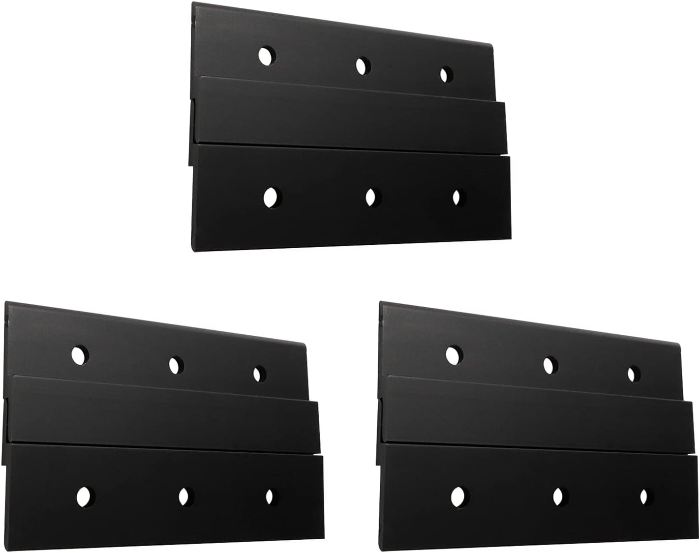 Tsnamay 3.94" 3Pairs Aluminum Z Hanger Supports Wall Mounting Bracket ...