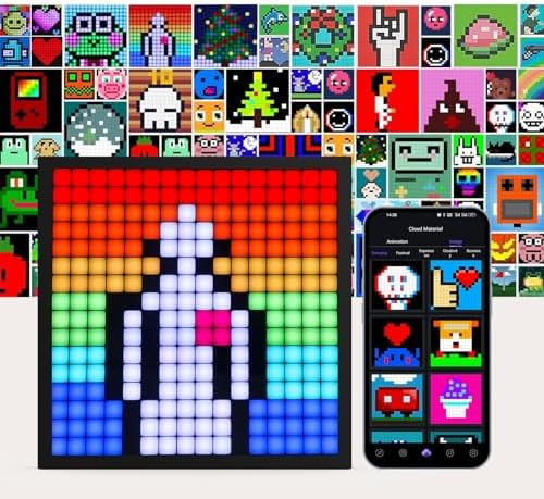 Amazon.com: REYLAX LED Pixel Display 32x32 RGB LED Matrix Panel ...