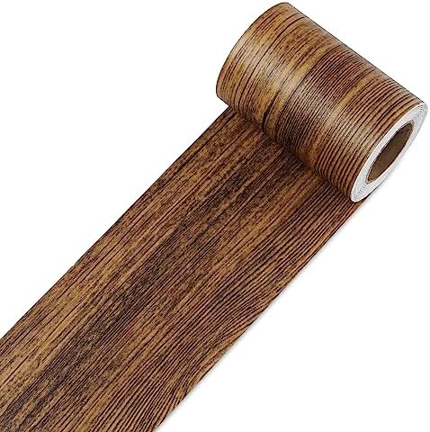 Decotalk Wallpaper Border Peel and Stick 3"x590" Wood Contact Paper ...