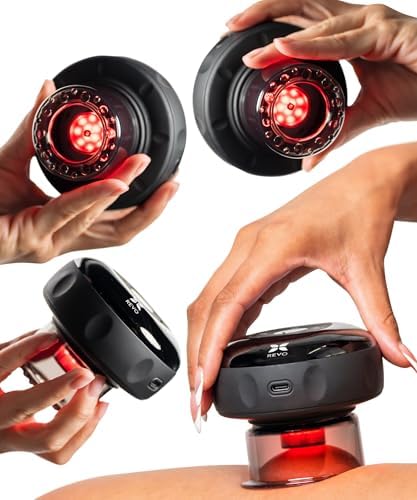 Amazon.com: REVO The Original 4-in-1 Smart Cupping Therapy Massager ...