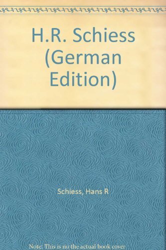 Amazon.com: H.R. Schiess (German Edition): 9783724506096: Schiess, Hans ...