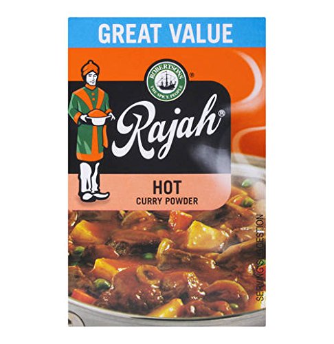 Amazon.com : Rajah Hot Curry Powder 200g : Grocery & Gourmet Food