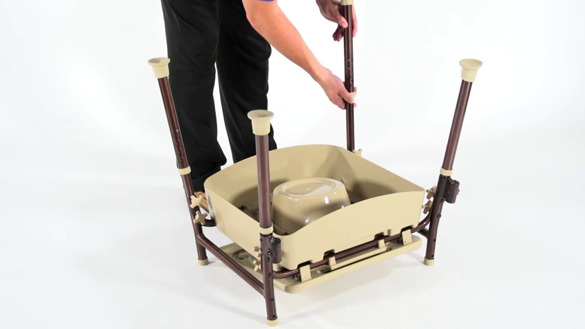 Watch Medline Elements Bedside Commode, Infused with Microban ...
