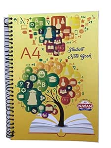 NAYAN Six Subject Notebook 300 Page (Multicolour) (Set of 1) : Amazon ...