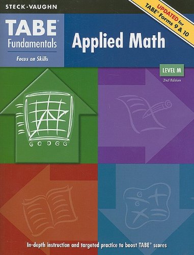 Applied Math, Level M (Steck-vaughn Tabe Fundamentals): Steck-Vaughn: 9781419053542: Amazon.com ...
