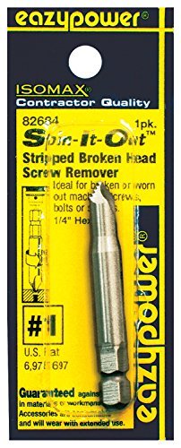 Eazypower 82684 #1 Spin It Out Damaged Screw Remover (1 Pack) by Eazypower : Amazon.in ...