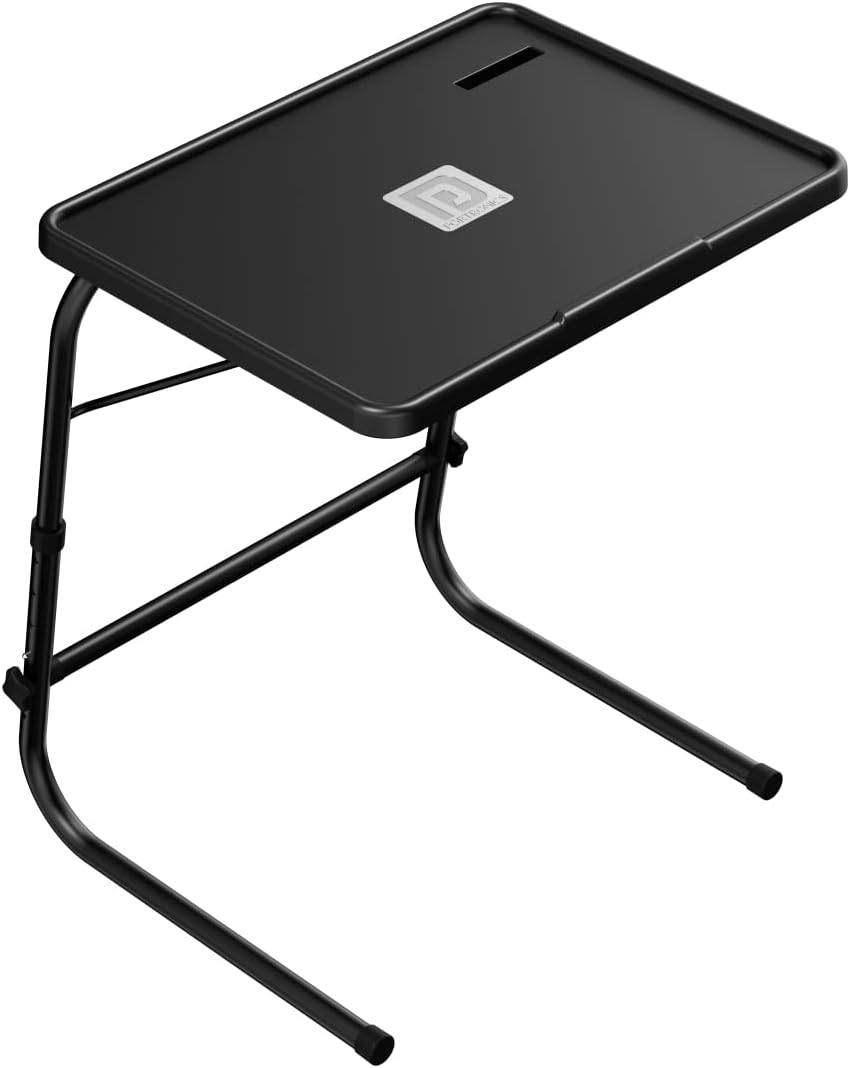 Portronics My Buddy D Wood Multipurpose Movable & Adjustable Table for ...