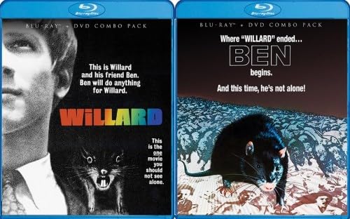 Amazon.com: Willard & Ben: Both Films (Blu-ray + DVD Combo Pack ...