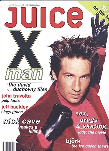 Juice Magazine #36 February 1996 (David Duchovny on Cover): Various ...