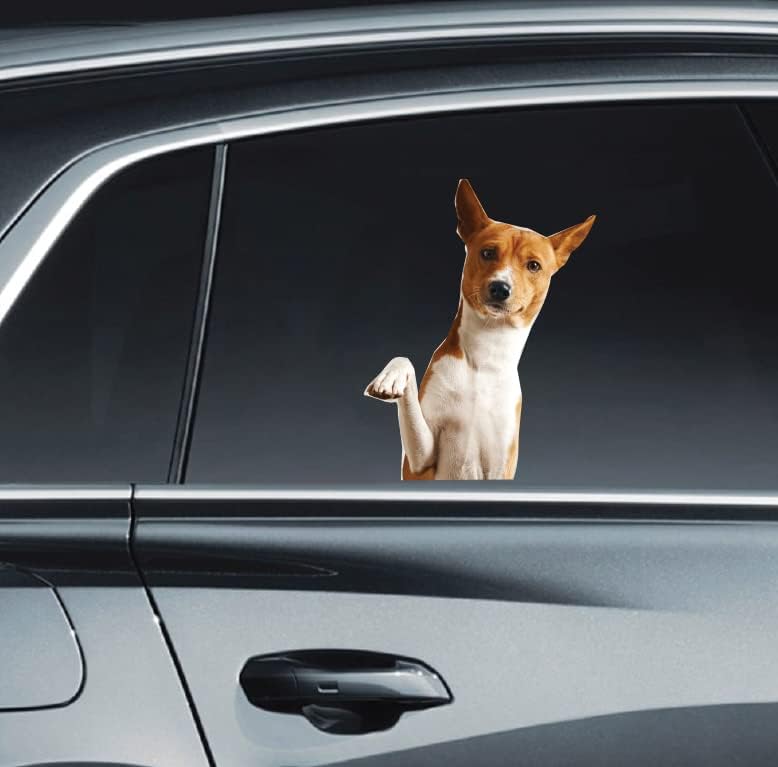 Amazon.com: Dog Car Window Decal Funny 3D Dog Decals for any Smooth ...