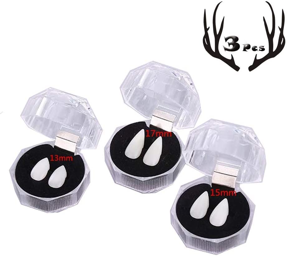 CKFMLCYT Sizes Vampire Fangs With Sticky Set Halloween, 50% OFF