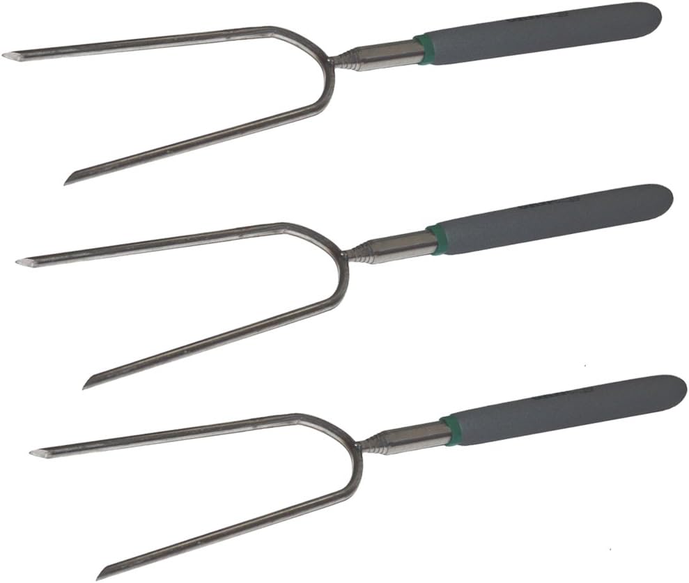Amazon.com: Grip Telescopic Camping Forks (Set of 3) - Clean and Safe ...