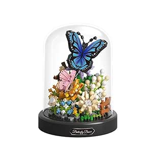 Vend Trendy Flower Bouquet Building Set, Mini Bricks Insect Building ...