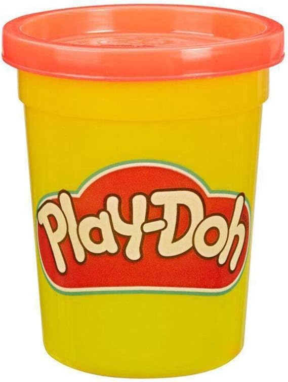 Amazon.com: Play-Doh Bulk 12-Pack of Red Non-Toxic Modelling Compound, 4-Ounce Cans : Toys & Games