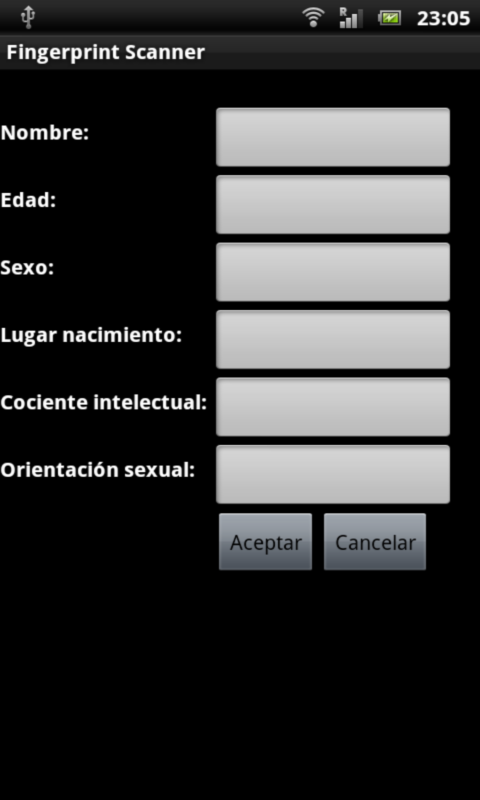 Fingerprint Scanner - App on the Amazon Appstore