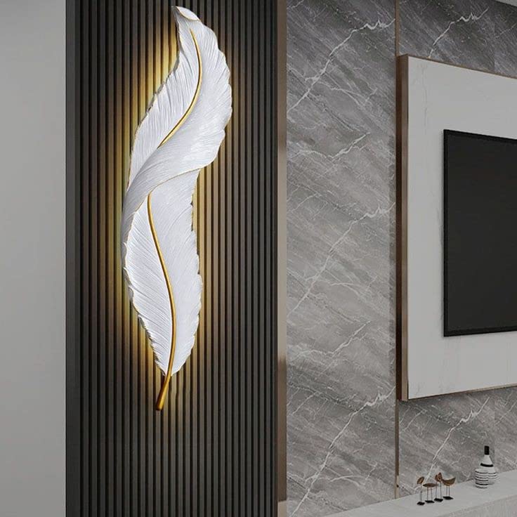 TOUCH WOOD HANDICRAFT LED Lamp, Wall Mounted LED Sconce Lamp, Wall LED ...