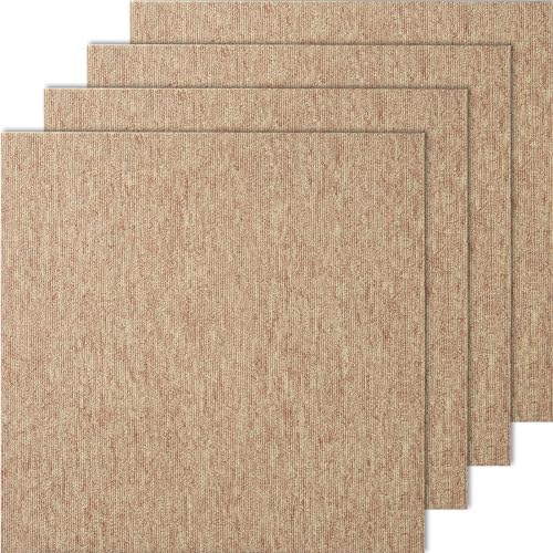 VEVOR Carpet Tiles Reusable, 20"x 20" Carpet Squares With Padding ...