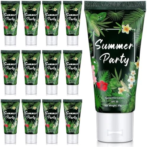 Amazon.com: Dansib 12 Pcs Mini Sunscreen Bulk for Summer SPF 30 Water ...