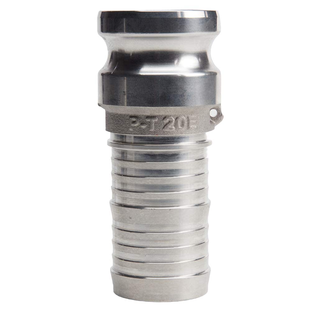 Snapklik.com : 2" X 2" Aluminum Camlock Hose Shank Fitting - Hose Barb ...