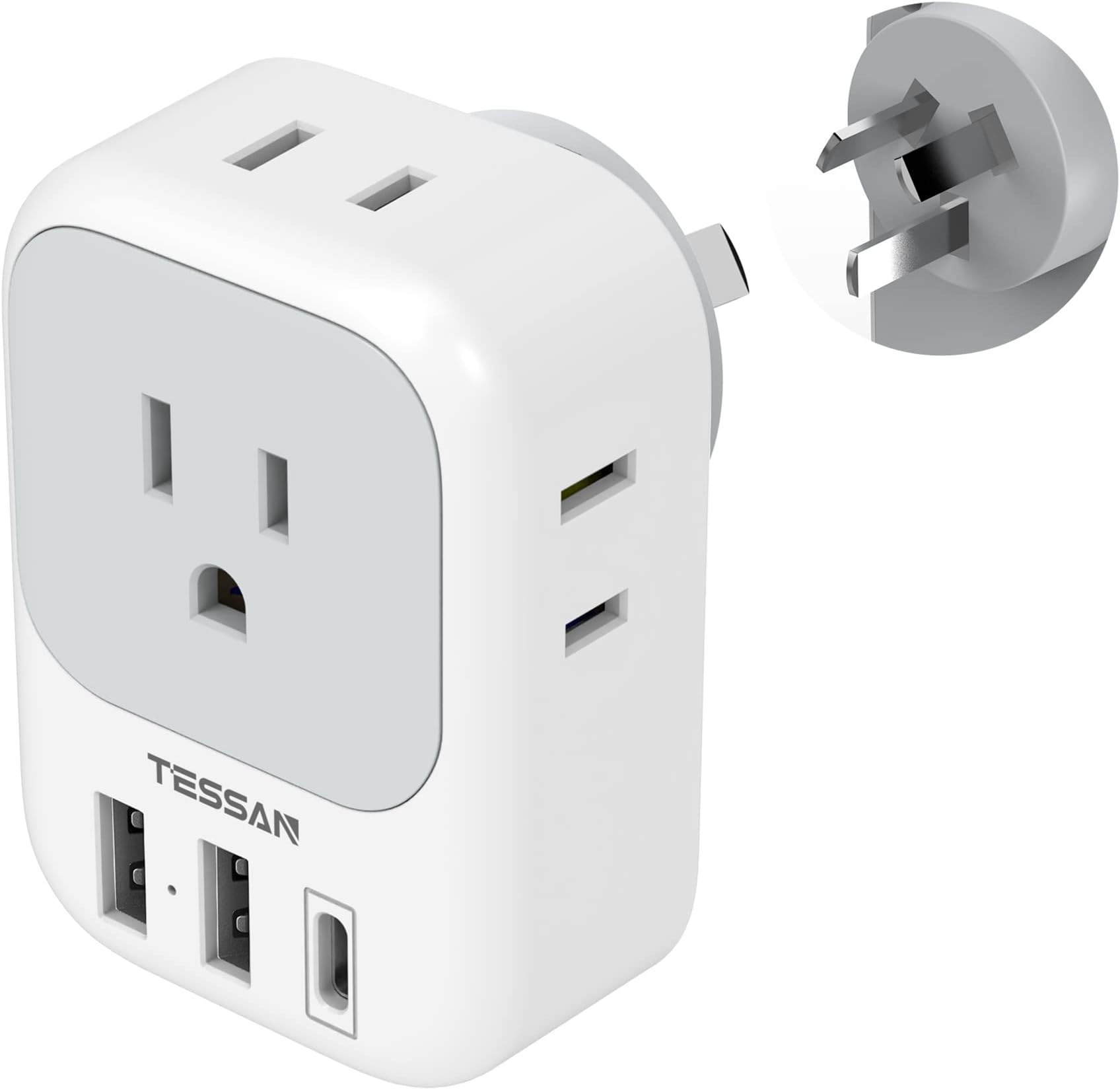 Amazon.com: US to Australia/New Zealand/Fiji Travel Adapter Plug for ...