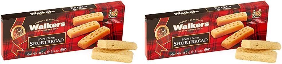 Amazon.com: European Cookies Classic Shortbread, Two 5.3 oz. Boxes ...