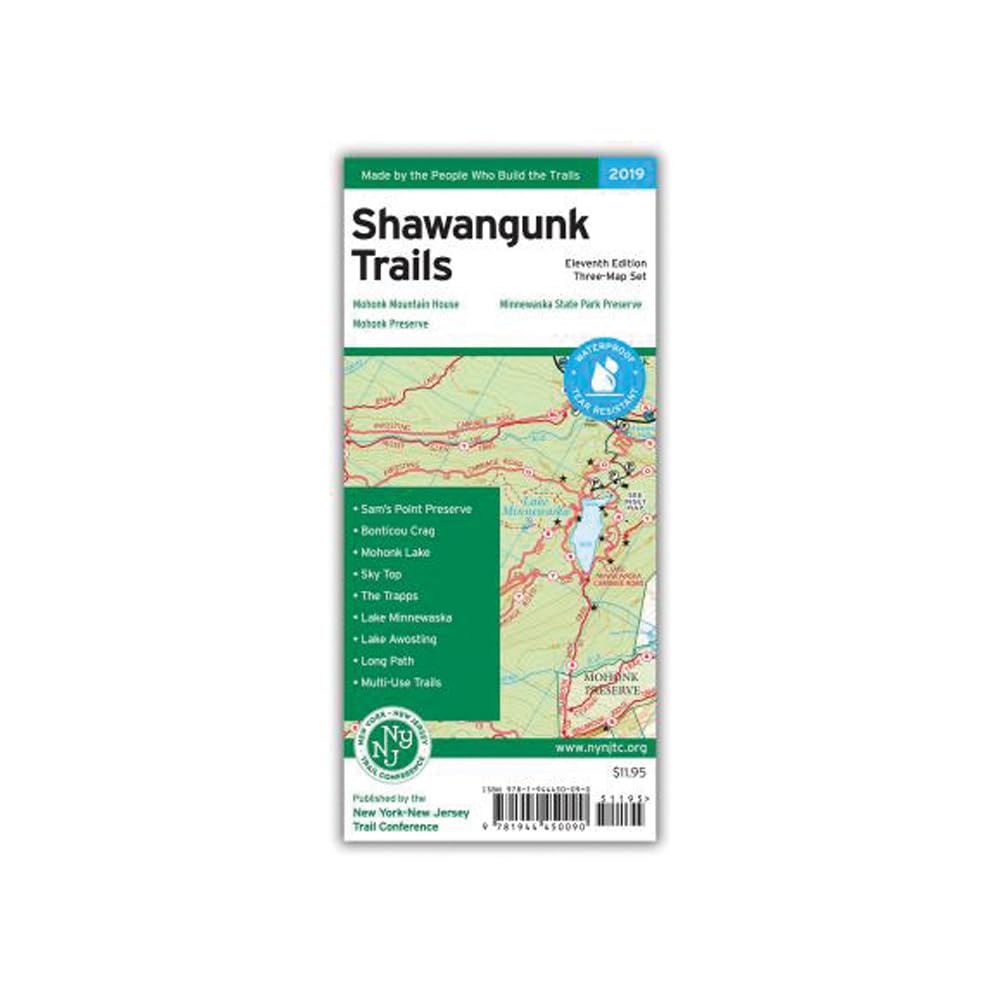 Shawangunk Trails Map, 2019: Minnewaska State Park Preserve, Mohonk ...