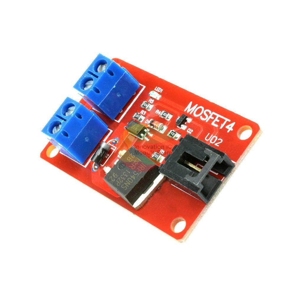 1CH Way 1 Channel 1 Route MOSFET Button IRF540 + MOSFET Switch Module ...