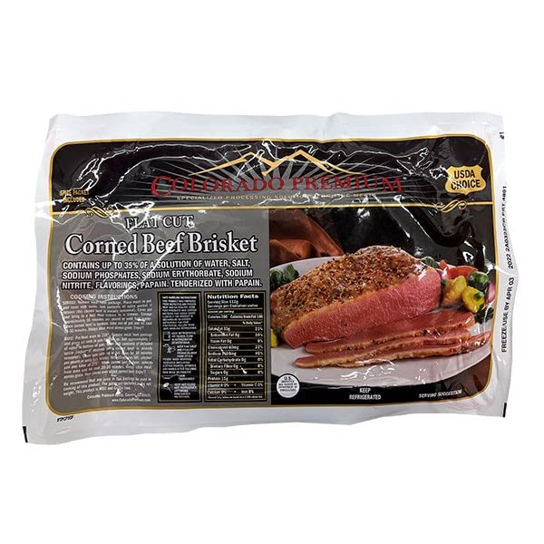 Amazon.com: Weis Quality, Corned Beef Brisket Flat Cut : Grocery ...
