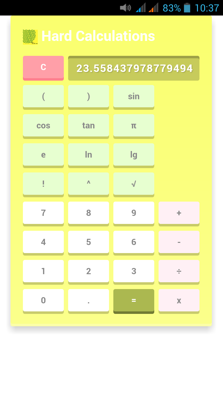 Hard Calculations - App on Amazon Appstore