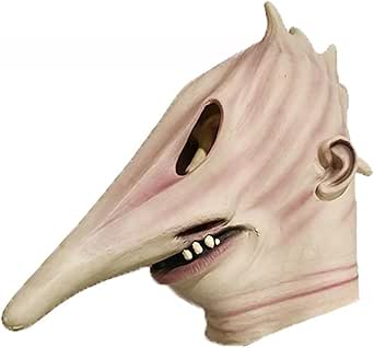 eLymwoo Halloween Latex Masks - Beetle Ghost Cosplay Full Head Mask ...