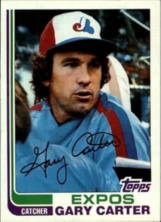 Amazon.com: 1982 Topps Baseball Card #730 Gary Carter : Collectibles ...