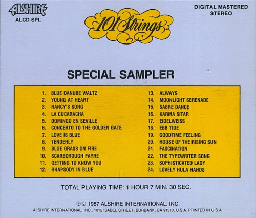 101 Strings Orchestra - 101 Strings Special Sampler - Amazon.com Music