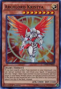 Amazon.com: YU-GI-OH! - Archlord Kristya (DESO-EN050) - Destiny ...