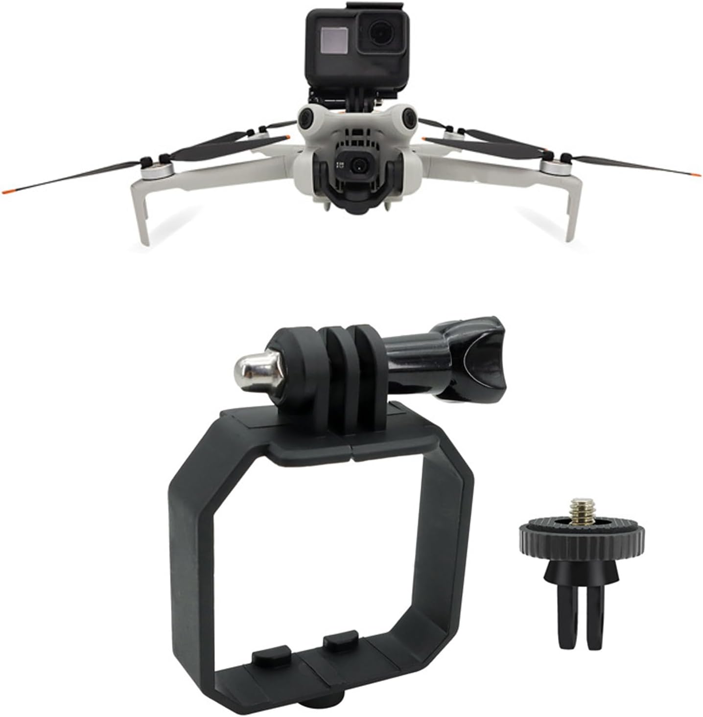 Amazon.com: Mini 4 Pro Drone Camera Mount Top Carry Extension Bracket ...