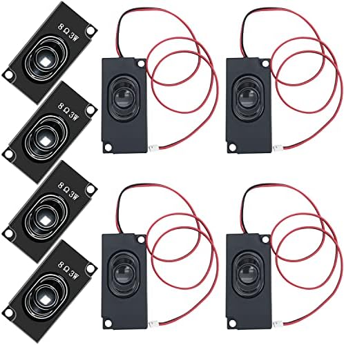 CTRICALVER Micro Speaker, 3 watt 8 ohm portable small speakers with JST ...