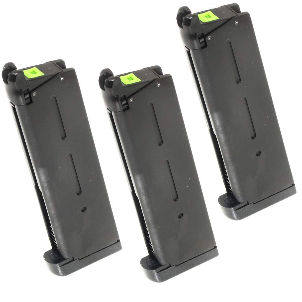Buy Airsoft Parts APS 3pcs 25rd Turbo Magazine for Tokyo Marui 1911 APS ...