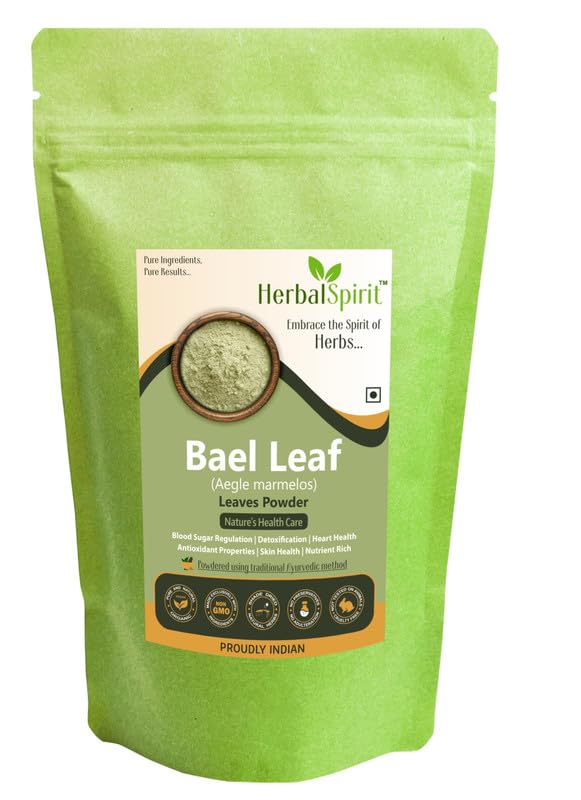 Buy Herbal Spirit Bilva Patra Leaves Powder, 900gm | Bel Patra Leaf ...