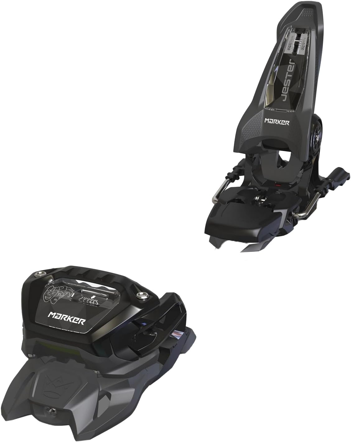 Amazon.com : Marker Jester 16 Ski Bindings 2024 - DIN 6.0-16.0, Triple ...