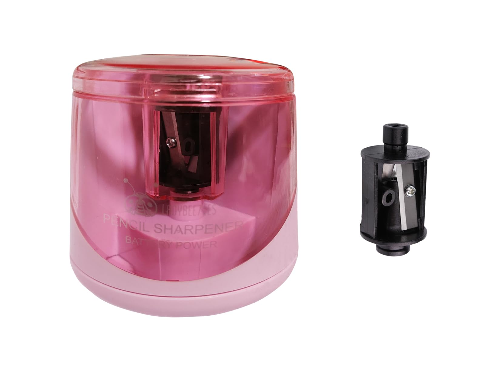 Amazon.com : LADYBEE7LES AA Battery Power Electric Pencil Sharpener ...