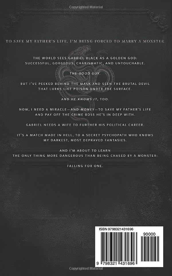 Snapklik.com : Poisonous Kiss: A Dark Mafia Arranged Marriage Romance
