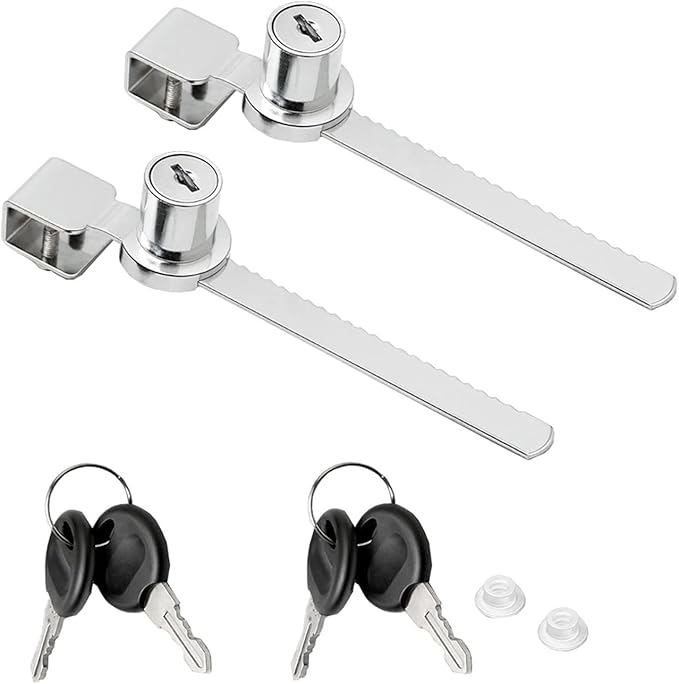 Sliding Glass Door Ratchet Lock,Locks for Glass Display Case with ...